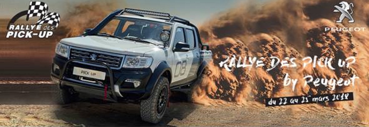 Peugeot Tunisie : c'est parti pour le Rallye des Pick Up