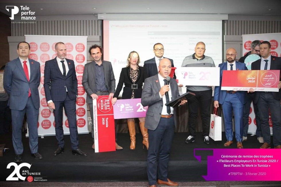 Teleperformance Tunisie : meilleur employeur pour la 3ème année d'affilée