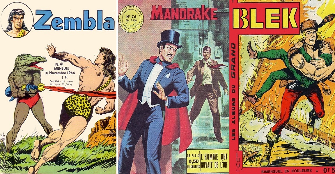 Blek le Roc, Zembla, Mandrake le magicien, Rodéo,… : qui se souvient ...