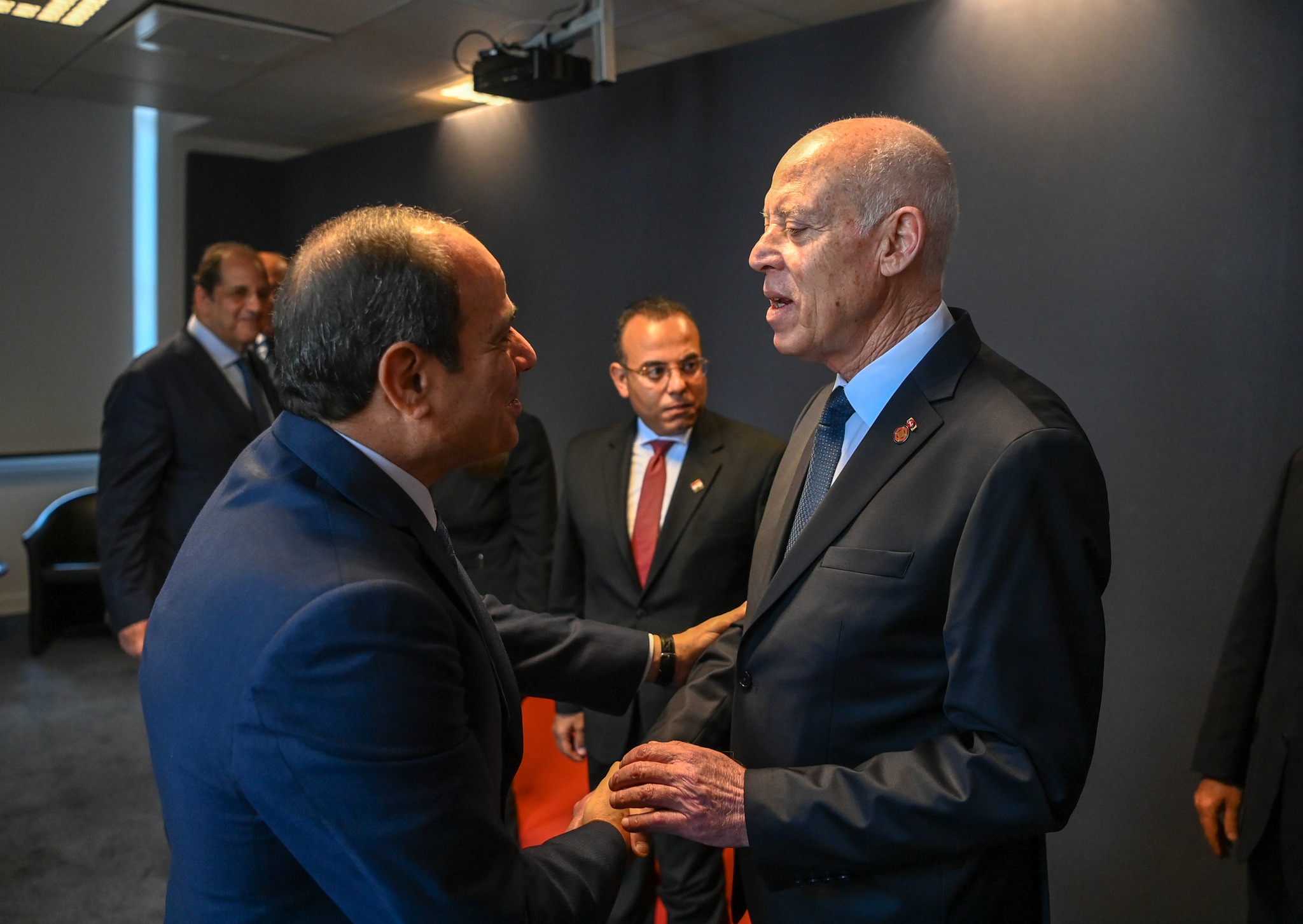 Rencontre entre Saïed et al-Sissi au Sommet-Paris