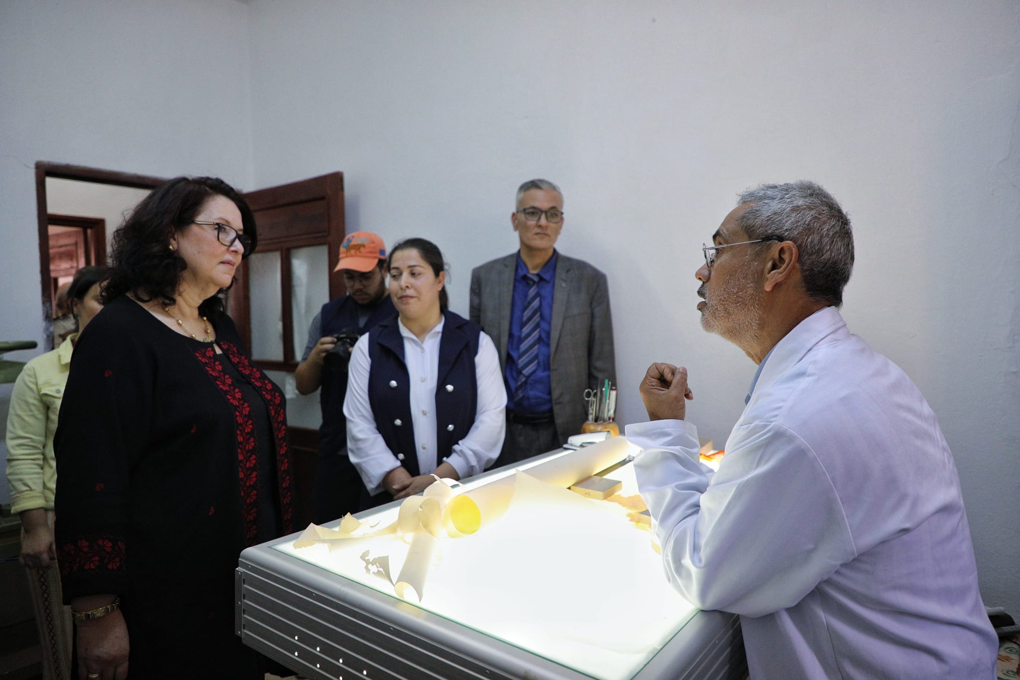 L'inventaire des coffres-forts des manuscrits de Raqqada démarre