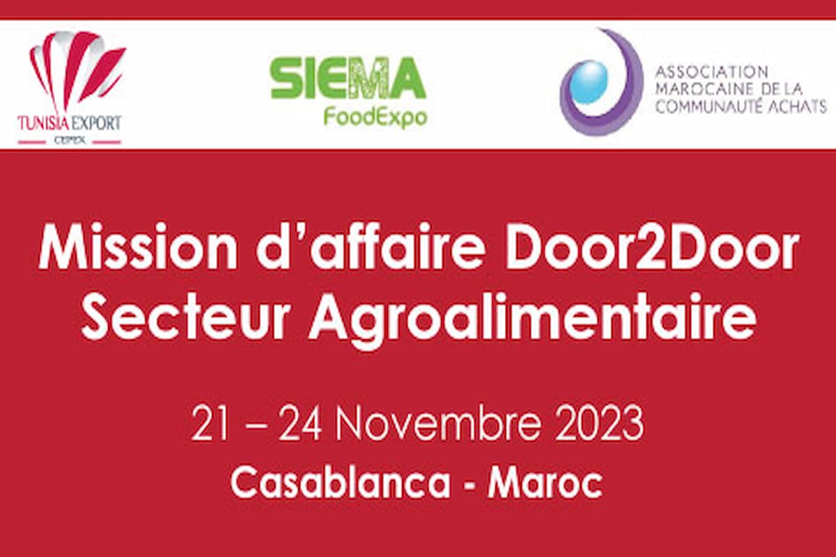 Une mission d'affaires dédiée au secteur agroalimentaire au Maroc