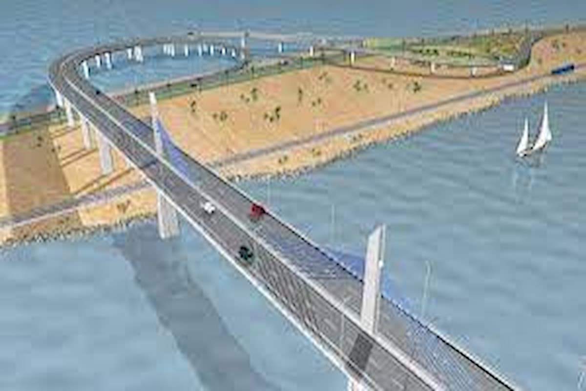 Première et troisième tranche technique du pont de Bizerte