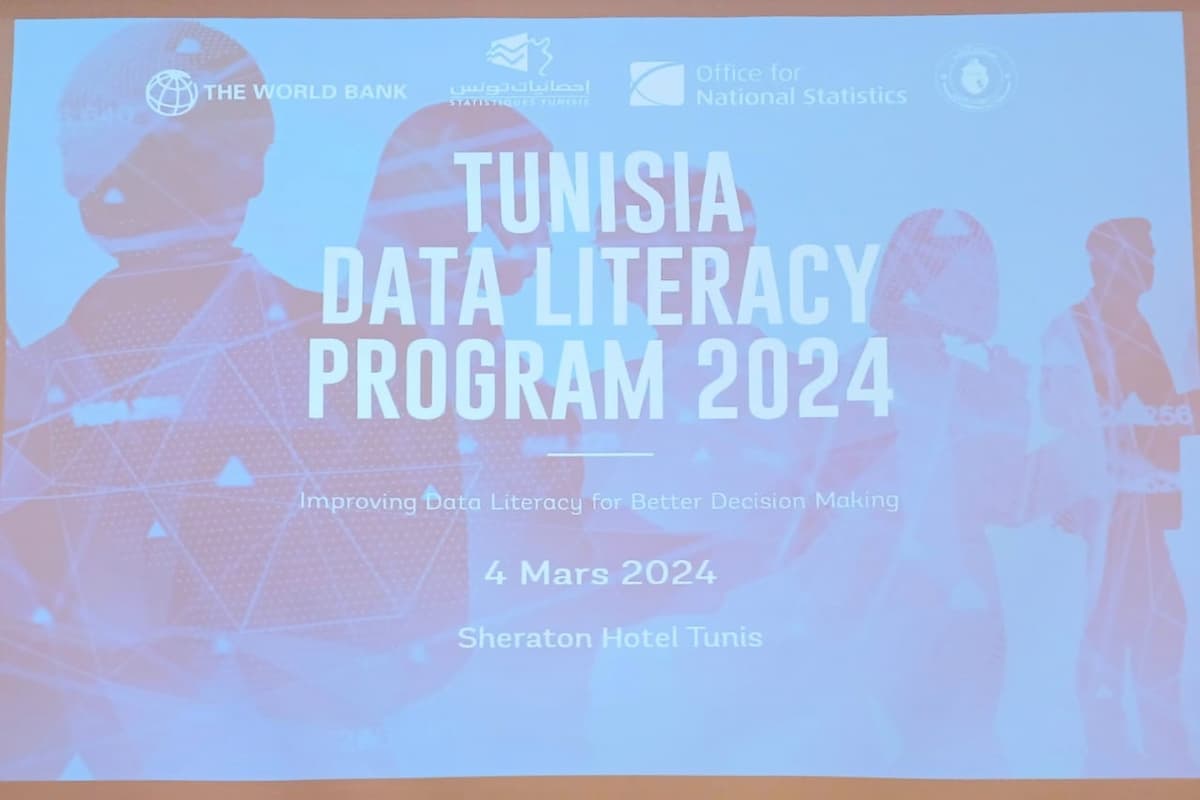 Début du programme "Tunisia Data Literacy Program"