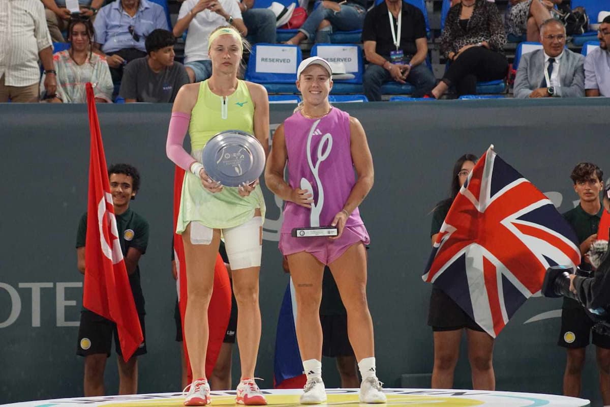 Le Jasmin Open 2024 à la Britannique Sonay Kartal