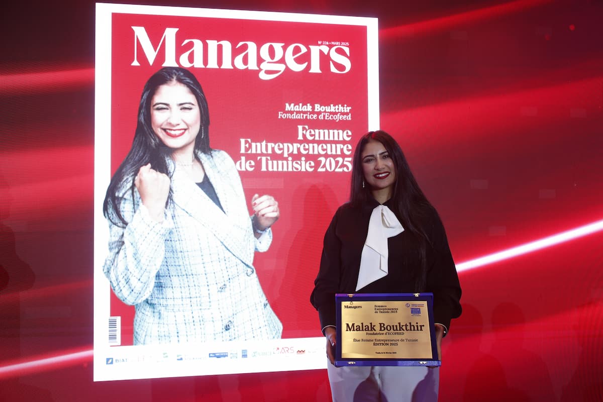 Malak Boukthir élue Femme Entrepreneure de l'année 2025