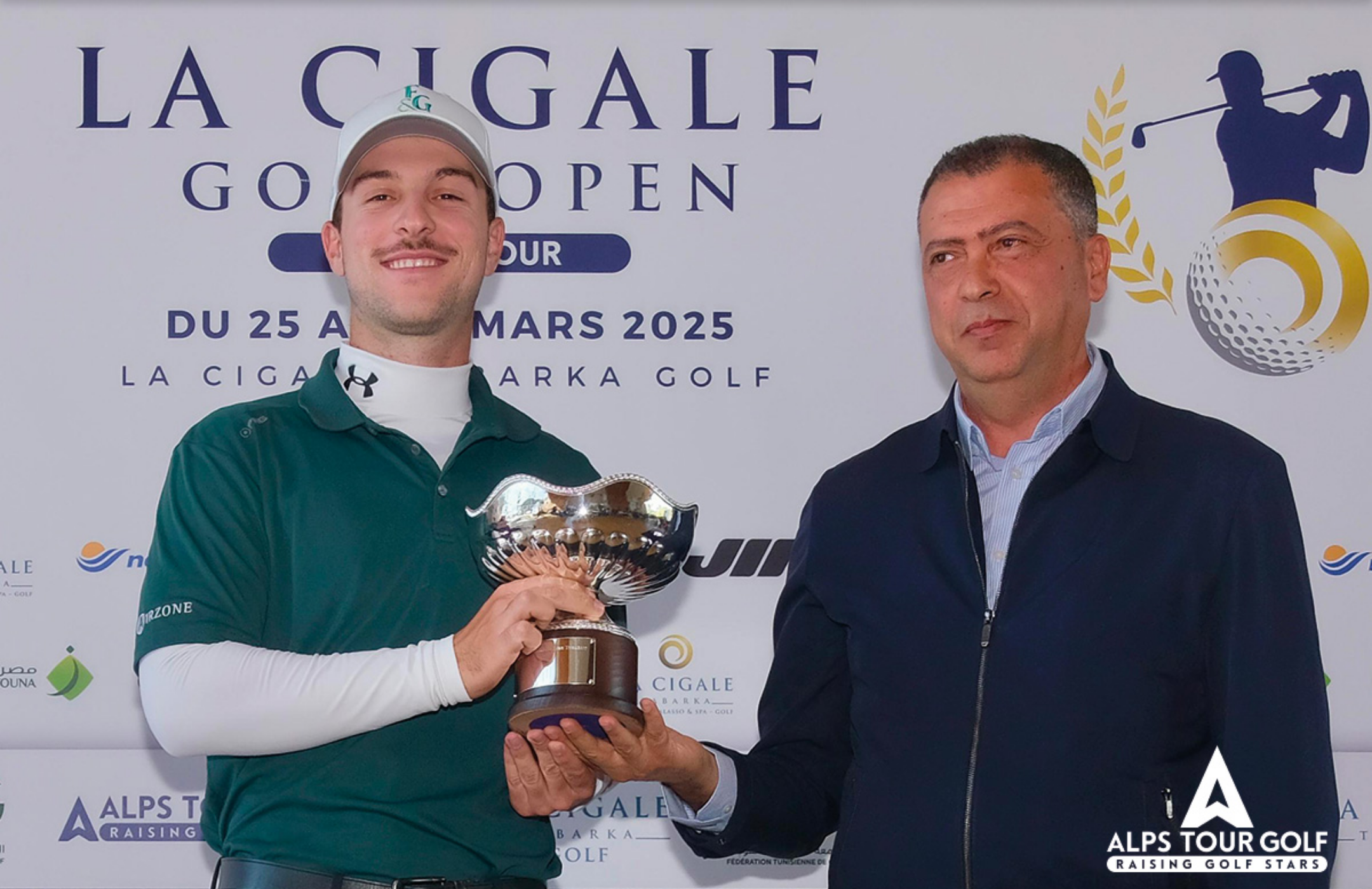 Repetto remporte le titre le “La Cigale Golf Open » | Leconomiste Maghrebin