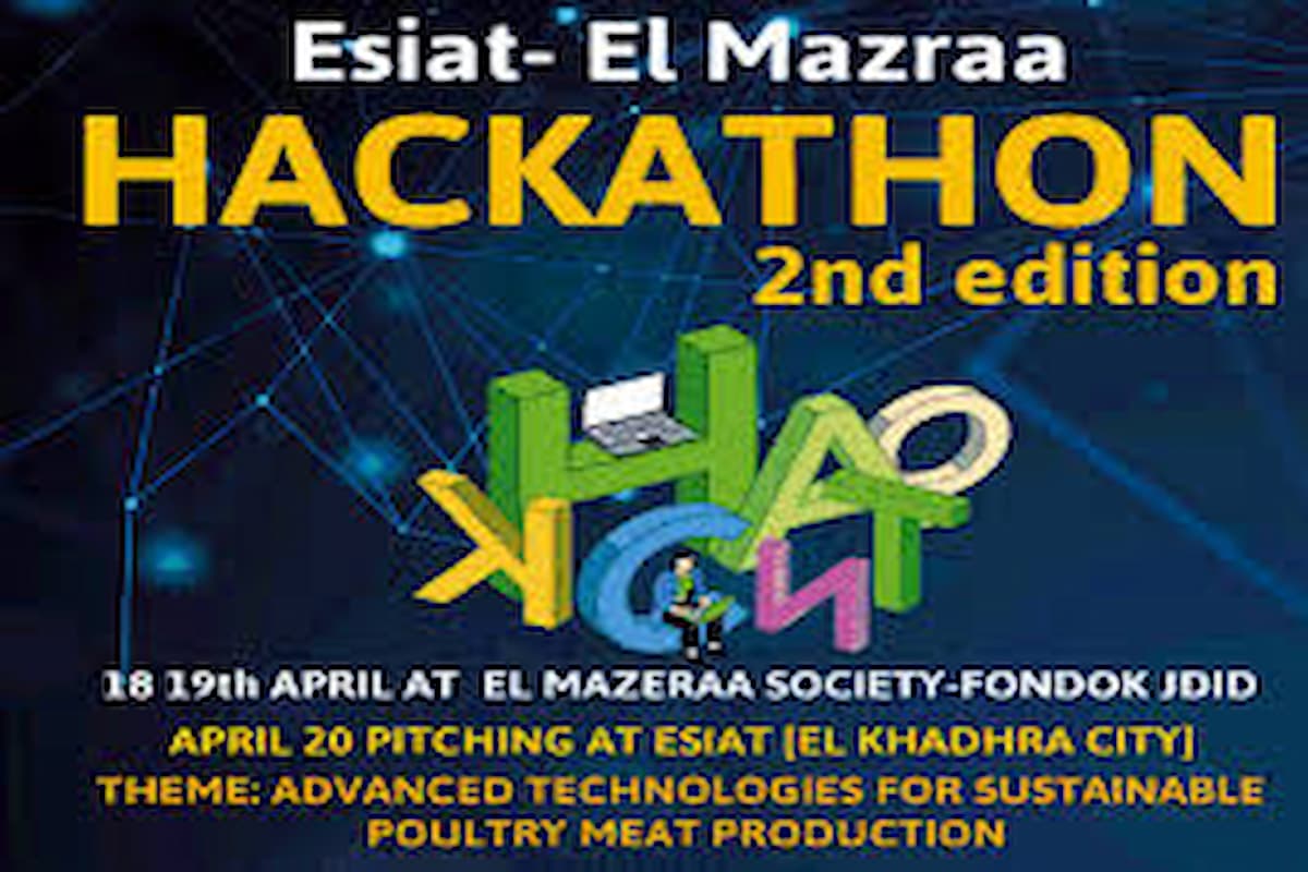 2e édition du Hackathon El Mazraa-ESIAT